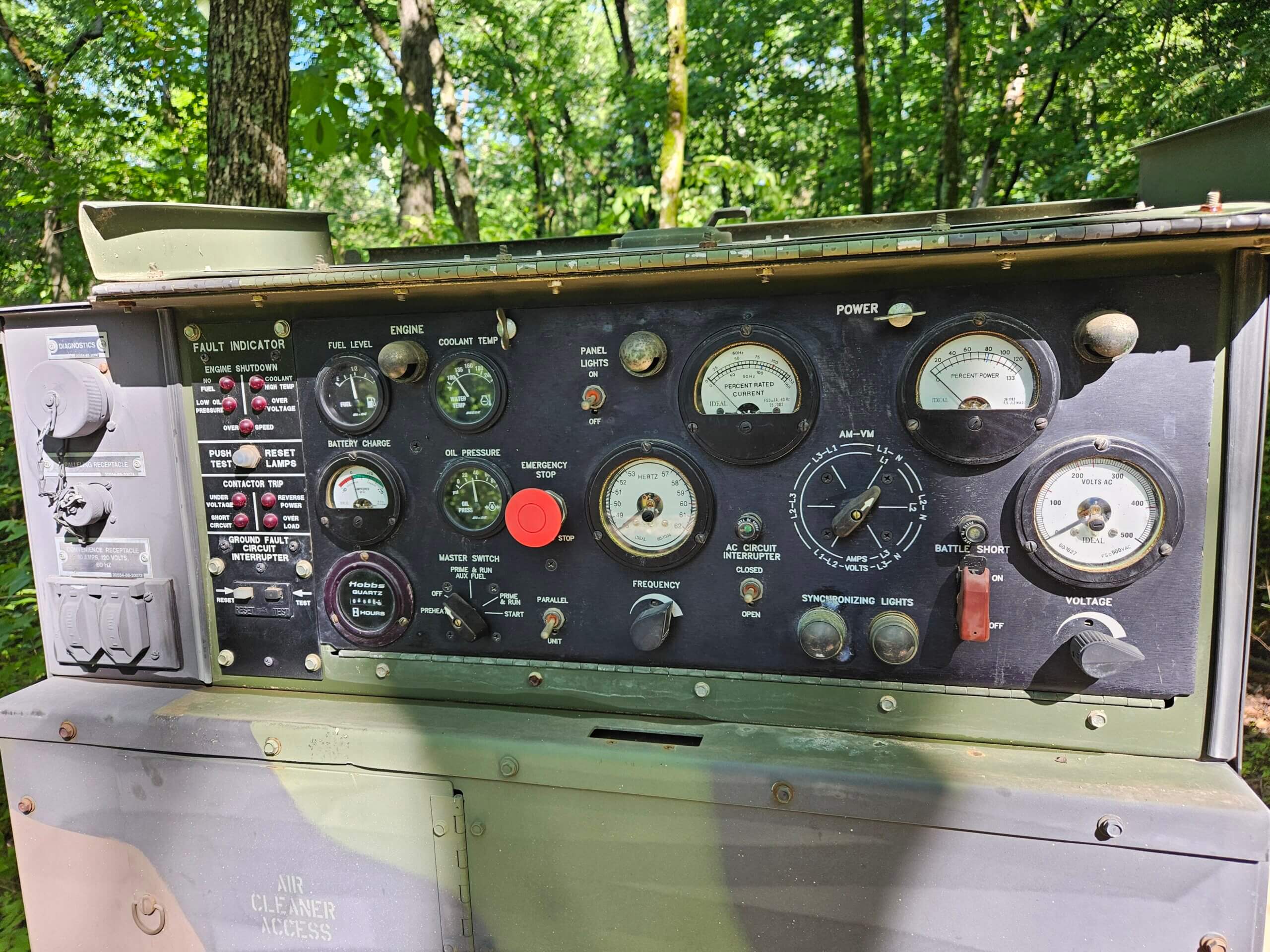 Military Diesel Generator 15KW 3 Phase MEP-804A - TASER X2 and Airborne ...