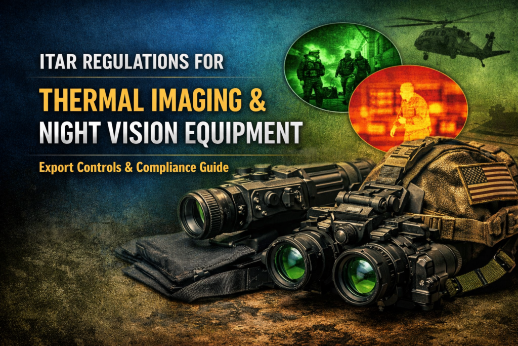 ITAR Regulations for Thermal Imaging & Night Vision | Compliance Guide
